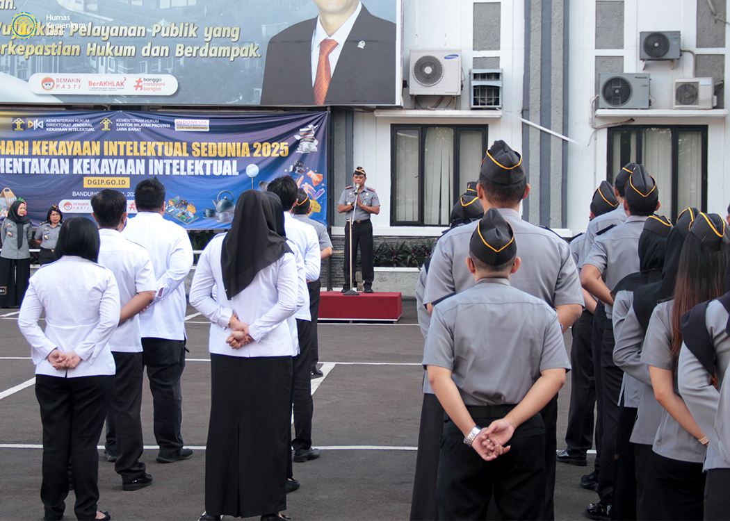 Pimpin Apel Pagi Bersama, Kakanwil Kemenkum Jabar Ingatkan Kembali Pentingnya Kolaborasi Dalam ...